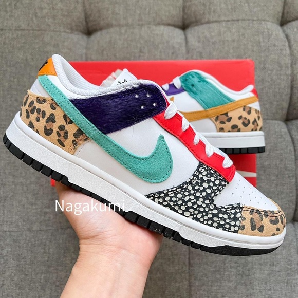 Nike | Shoes | Nike Dunk Low Retro Animal Prints Shoes Special | Poshmark